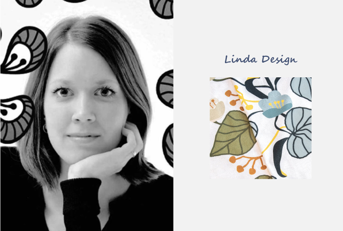 Linda Svensson-Edevint / リンダ スヴェンソン エデヴィント｜北欧生地【ルネ・デュー／Lune D'eau】